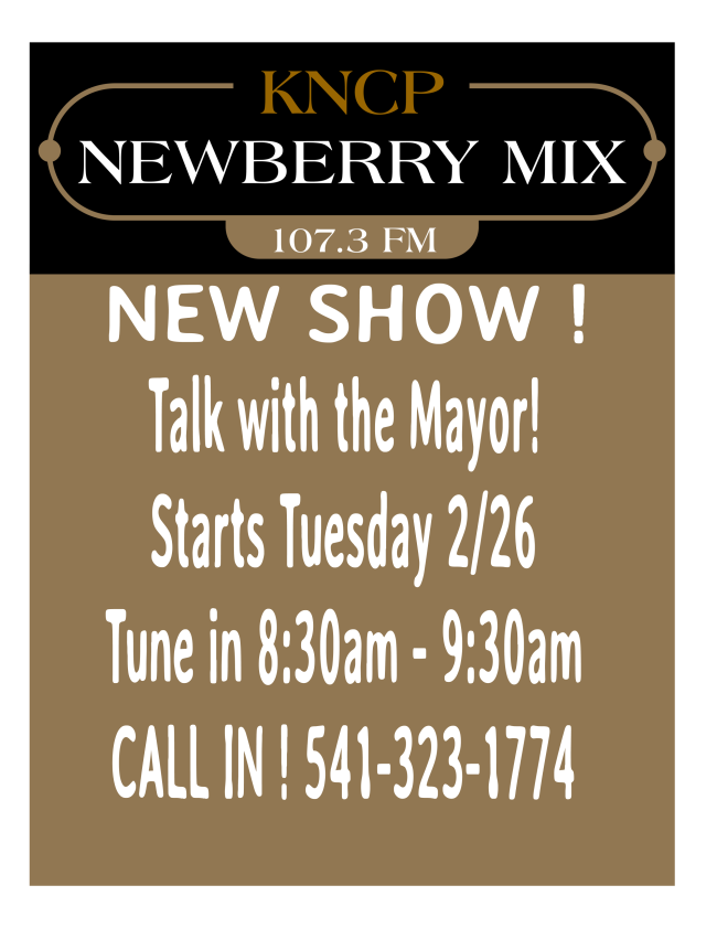 Talk with the Mayor - Newberry Mix KNCP 107.3 FM